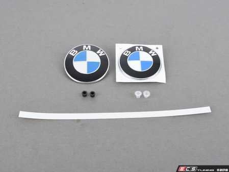 Genuine BMW - 51147146051KT1 - BMW Emblem / Roundel With Grommets ...