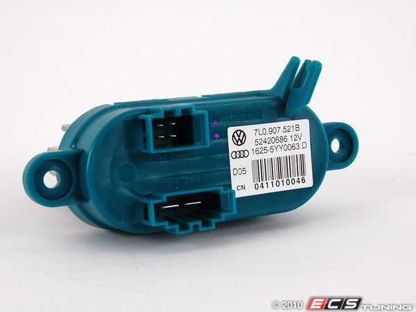 Genuine Volkswagen Audi - 7L0907521B - Blower Motor Resistor (7L0 907 ...