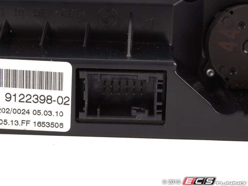 Genuine BMW - 64119122398 - E63 Automatic A/C Climate Control Panel (64 ...