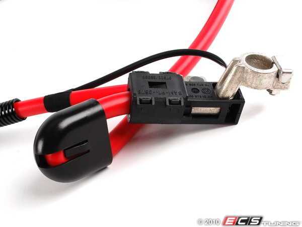 Genuine BMW - 61126904905 - E65 Battery cable - with pole (61-12-6-904-905)