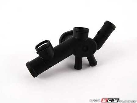 Genuine Volkswagen Audi - 06A121132C - Coolant Hose Flange (06A 121 132 C)