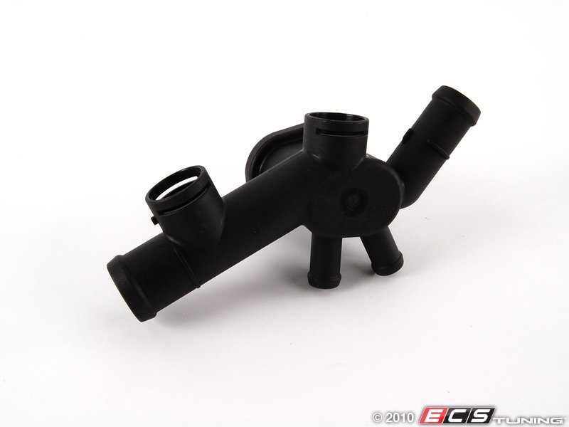 Genuine Volkswagen Audi - 06A121132C - Coolant Hose Flange (06A 121 132 C)