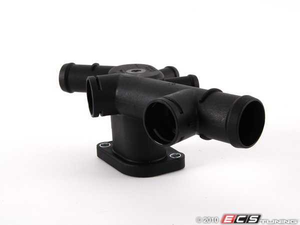 Genuine Volkswagen Audi - 06A121132C - Coolant Hose Flange (06A 121 132 C)