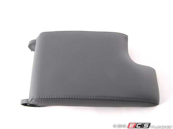 Genuine BMW - 51167901351 - Front Armrest Lid - Grey Walknappa Leather ...