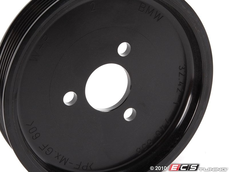 Genuine BMW - 32421740858 - Plastic Power Steering Pulley (32-42-1-740-858)