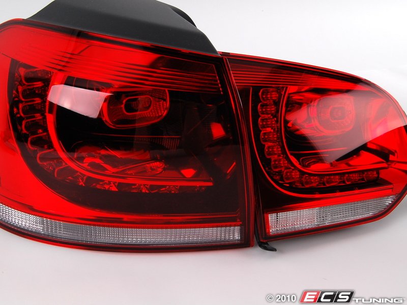 ECS News - MKVI Golf LED Taillights With ECS Tuning Wiring Harness