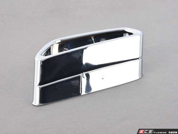 Genuine BMW - 18308631958 - TAILPIPE TIP, CHROME (18-30-8-631-958)