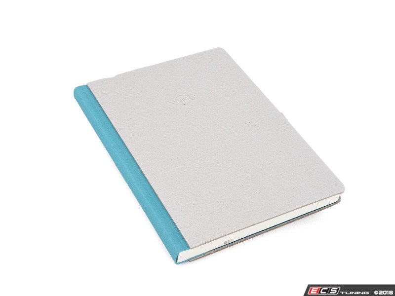 Genuine MINI - 80242445692 - MINI Notebook Gray/Aqua (80-24-2-445-692)