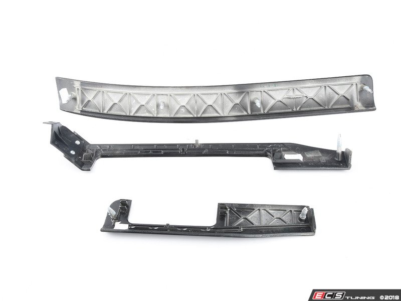 Genuine BMW - 51457155762 - Dash Trim Kit - Poplar Wood (51-45-7-155-762)