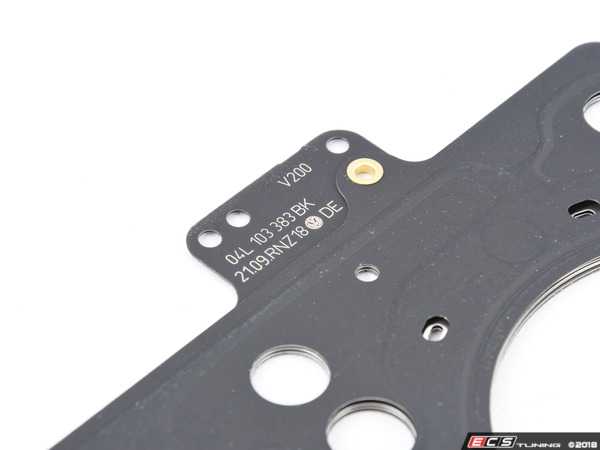 Genuine Volkswagen Audi - 04L103383BK - Head Gasket - 1.63mm (04L 103 ...