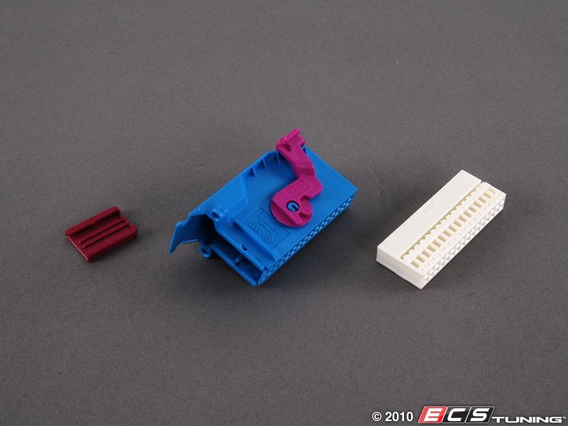 Genuine Volkswagen Audi - 1J0972977D - Connector Housing (1J0 972 977 D)