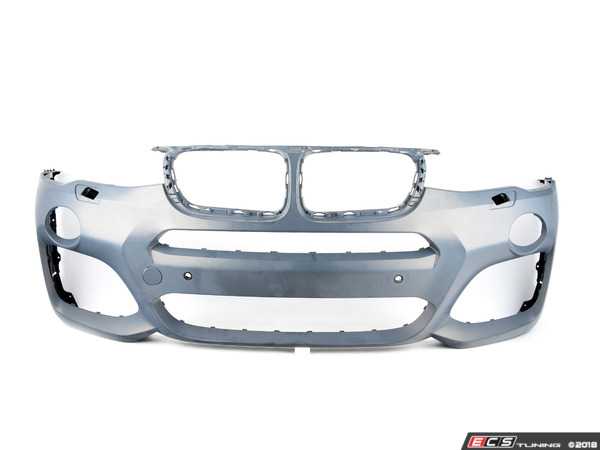 Genuine BMW - 51118064117 - TRIM COVER, BUMPER, PRIMERED (51-11-8-064-117)
