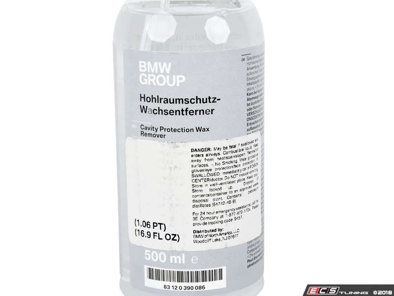 Genuine BMW - 83120390086 - Cavity Protection Wax (83-12-0-390-086)