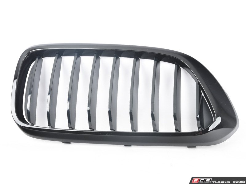 Genuine BMW - 51712445002 - FR.RADIATOR GRILL BL (51-71-2-445-002)