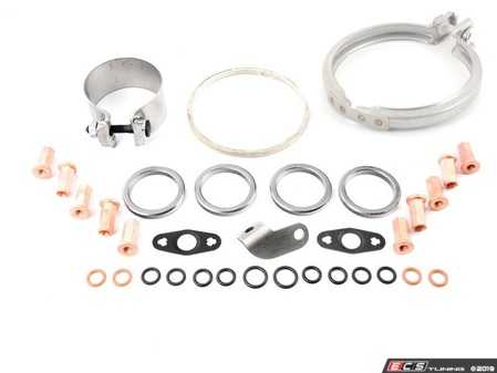 Assembled By ECS - 11657625293KT2 - Turbocharger Installation Kit