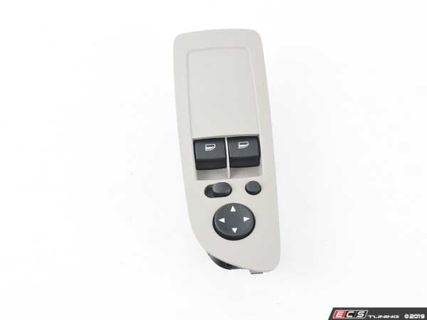 Genuine BMW - 61319216527 - Window Switch - Beige (61-31-9-216-527)