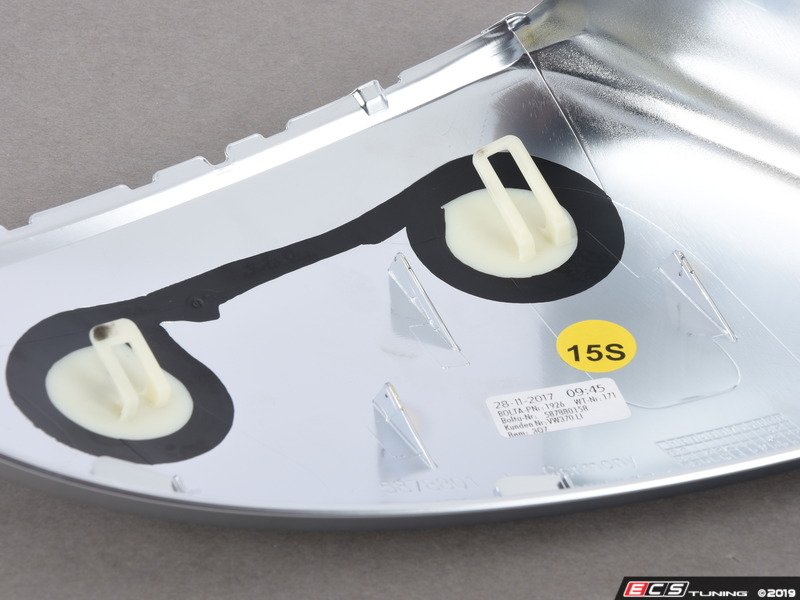 Genuine European Volkswagen Audi - 5G0857537G3q7 - Brushed Aluminum ...