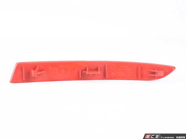 Genuine BMW - 63147318555 - F10 Reflector - Bumper Cover (Red) (63-14-7 ...