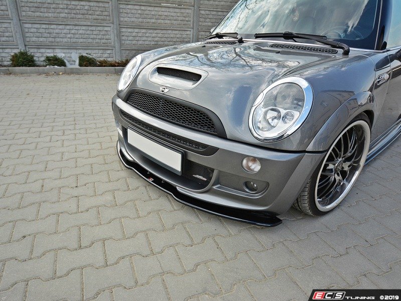 Maxton Design - MC-S-1-53-JCW-FD - Maxton Design Front Splitter MINI ...