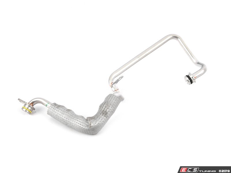 Genuine Volkswagen Audi - 079145909H - Turbo Coolant Supply Pipe - Left Side (079 145 909 H)