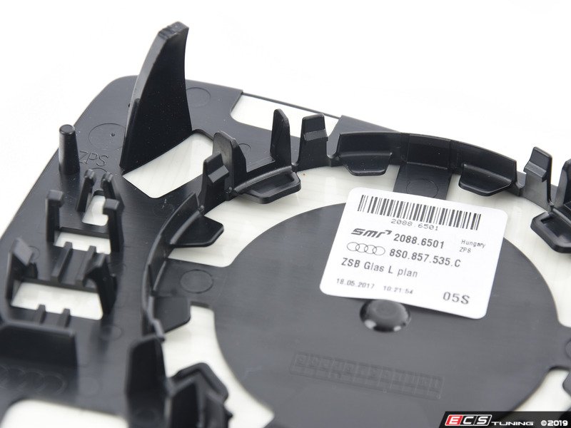 Genuine Volkswagen Audi - 8S0857535C - Heated Mirror Glass - Left (8S0 ...