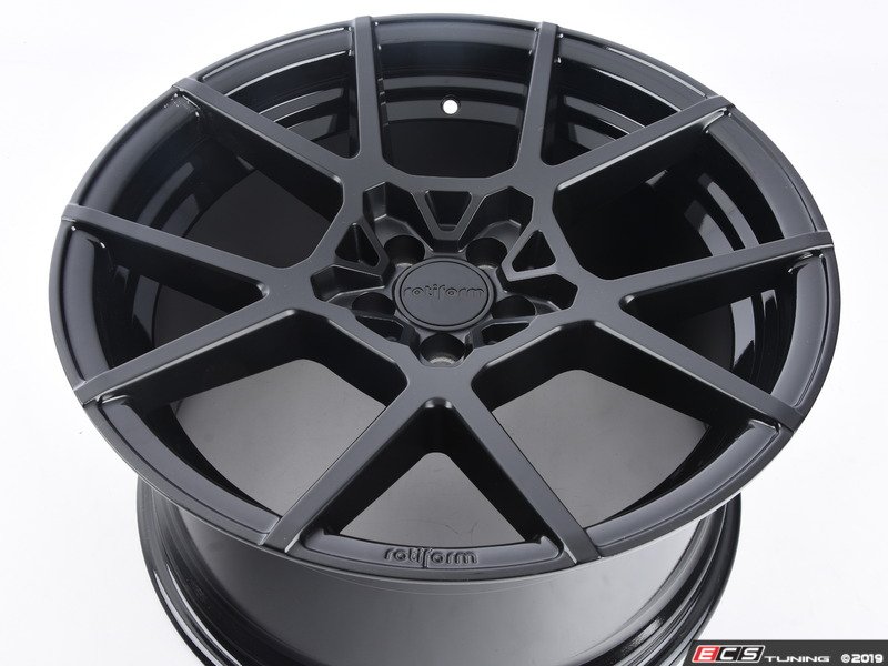 Rotiform - R13918957935 - 18x9.5 Rotiform KPS - Matte Black 5x100 ET35 ...