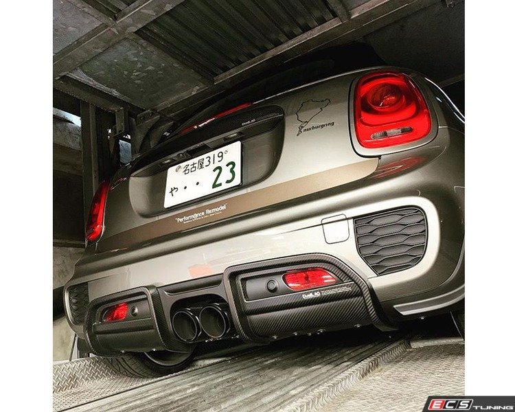 Duell Ag - R56JCWPROMTHI - Duell AG F56-F57 JCW Prokit Diffuser Carbon ...