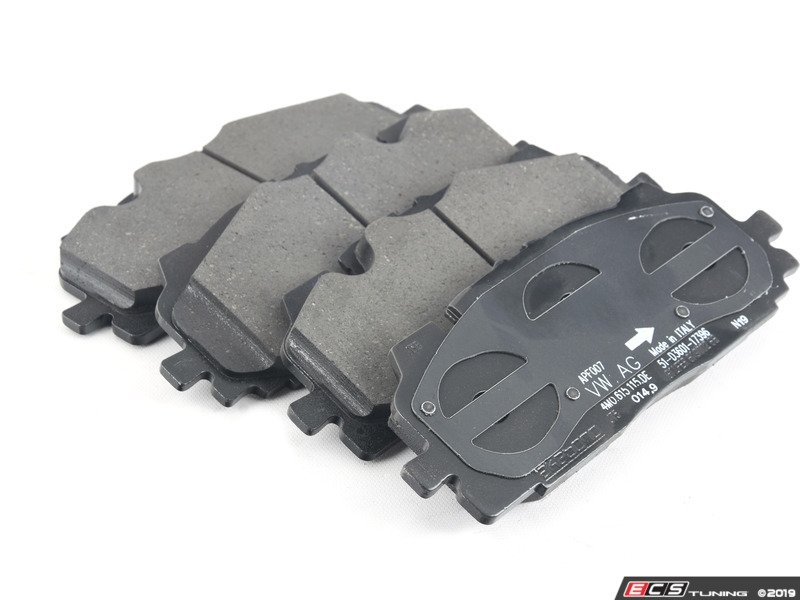 Genuine Volkswagen Audi - 4M0698151BD - Front Brake Pad Set (4M0 698 ...