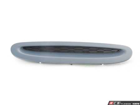 Genuine MINI - 51137376052 - Bonnet / Hood Scoop - Primed (51-13-7-376-052)
