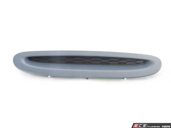 Genuine MINI - 51137376052 - Bonnet / Hood Scoop - Primed (51-13-7-376-052)