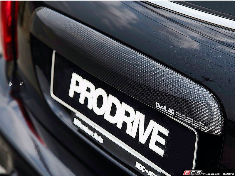 Duell Ag - F56TCGLHI - Duell AG F55-F57 Carbon Fiber Trunk Grip Cover ...