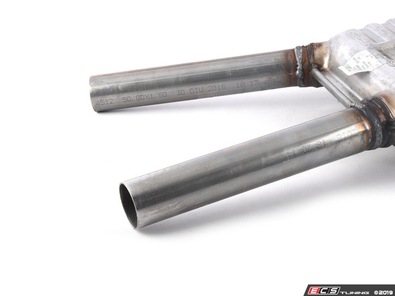 Genuine Volkswagen Audi - 4B0253409AN - Center Muffler (4B0 253 409 AN)