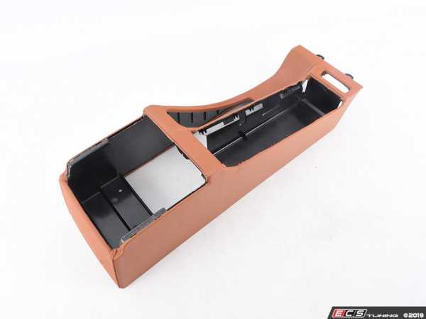 Genuine BMW - 51167902643 - Center Console - Cinnamon Extended Leather ...