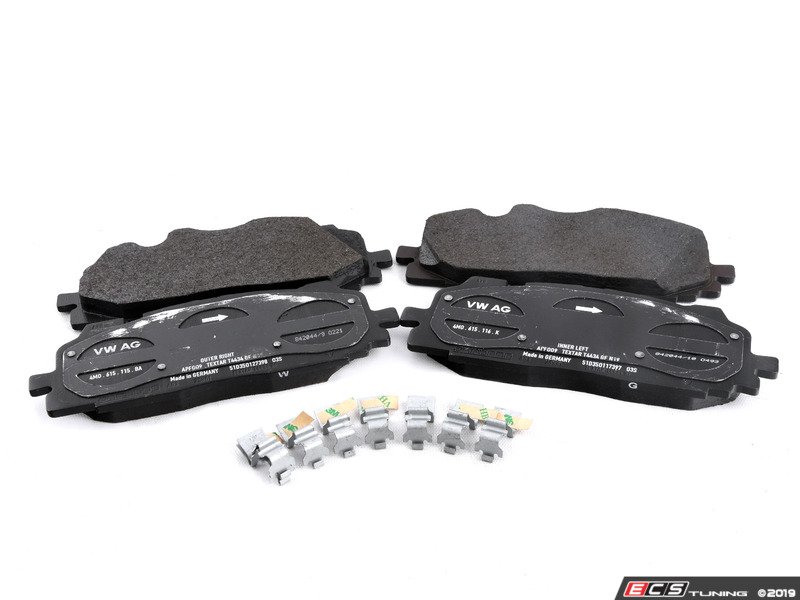 Genuine Volkswagen Audi - 4M0698151T - Front Brake Pad Set (4M0 698 151 T)
