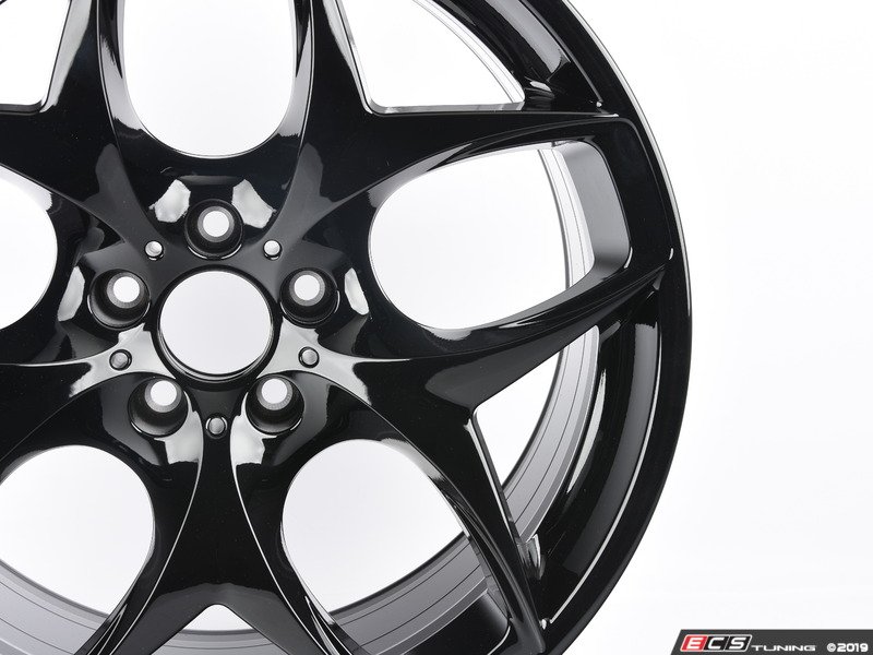 Genuine BMW - 36116782834 - 21" Rear Style 215 Black Alloy Wheel ...