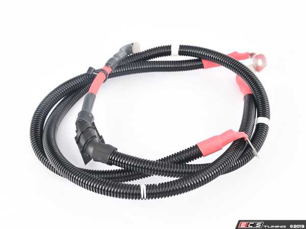 Genuine BMW - 12427857551 - Cable Alternator-Starter-Base B+ (12-42-7 ...