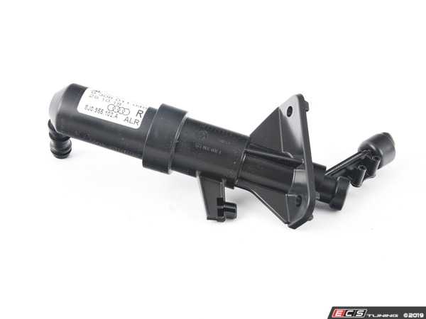Genuine Volkswagen Audi - 8J0955102A - Headlight Washer Jet Assembly ...