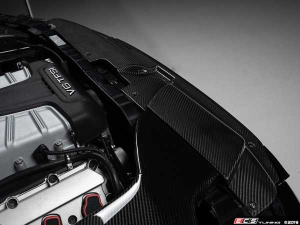 ECS - 024713ecs01KT - Audi B8 A4/S4 Pre-Facelift Carbon Fiber Radiator ...
