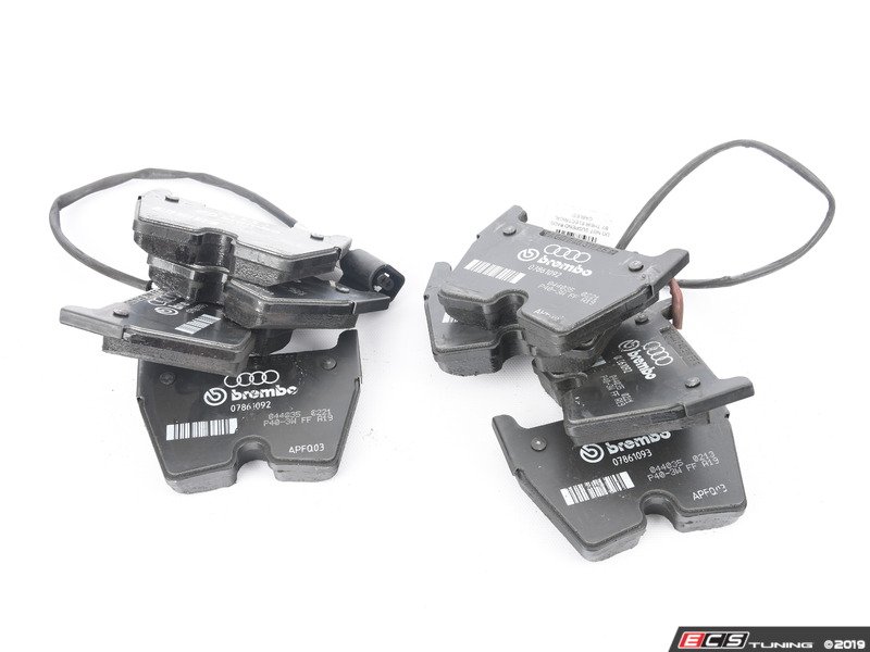 Genuine Volkswagen Audi - 8V0698151L - Front Brake Pad Set (8V0 698 151 L)