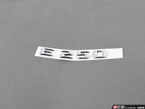 Genuine Mercedes Benz - 2128176215 - MODEL PLATE