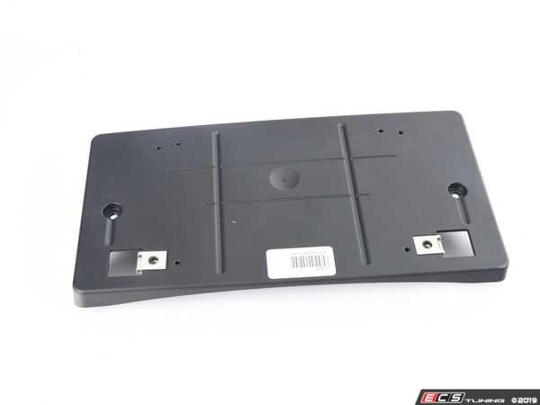 Genuine BMW - 51138056940 - LICENSE PLATE HOLDER (51-13-8-056-940)