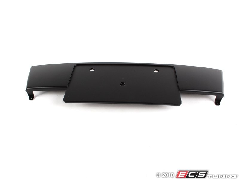 Genuine Volkswagen Audi - 8K0807285C3FZ - License Plate Bracket - Black ...