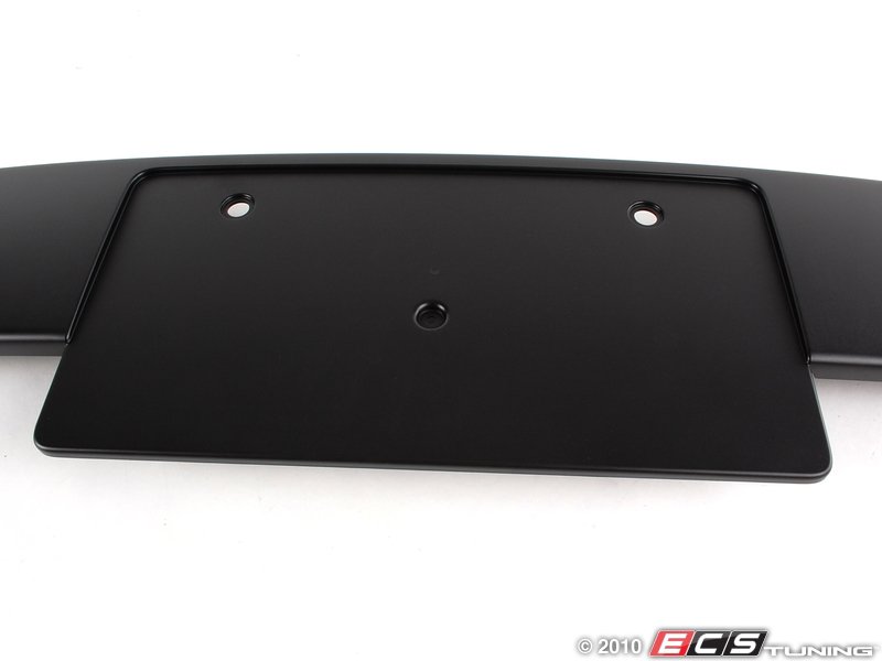 Genuine Volkswagen Audi - 8K0807285C3FZ - License Plate Bracket - Black ...