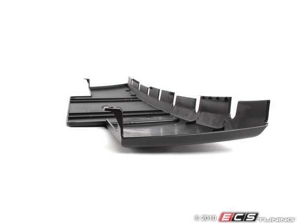 Genuine Volkswagen Audi - 8K0807285C3FZ - License Plate Bracket - Black ...