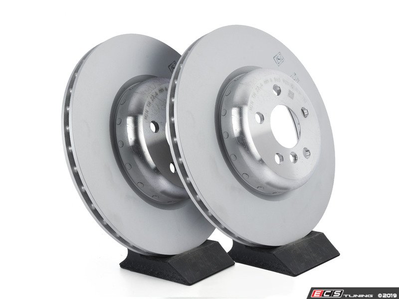 Genuine BMW - 34216860925KT - Rear Brake Rotors - Pair (345x24) - (NO ...
