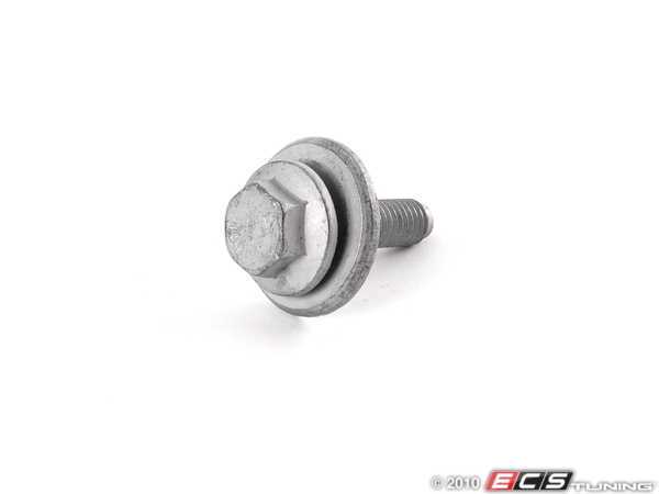 Genuine Volkswagen Audi - N90755802 - Hex Bolt With Washer - Priced ...