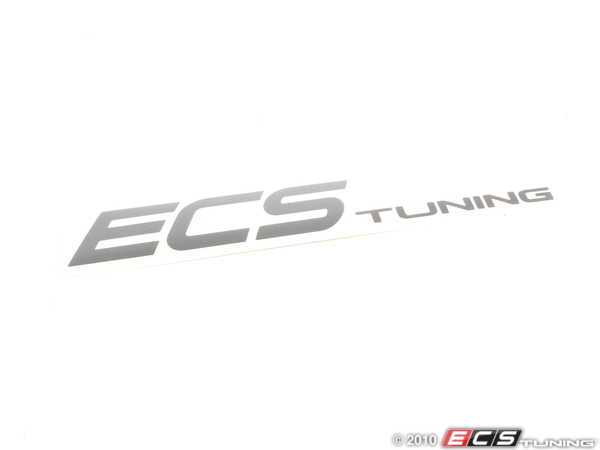 ECS - ECS1.5X9WSSILVER - ECS Tuning Window Sticker-Priced Each