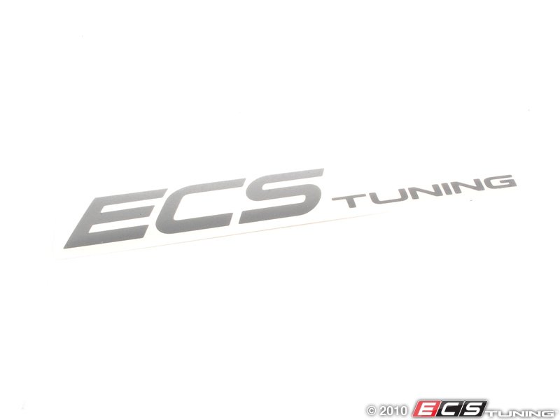 ECS - ECS1.5X9WSSILVER - ECS Tuning Window Sticker-Priced Each