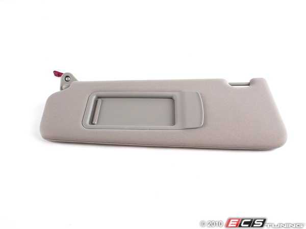 Genuine BMW - 51166981697 - Gray Sun Visor - Left (51-16-6-981-697)