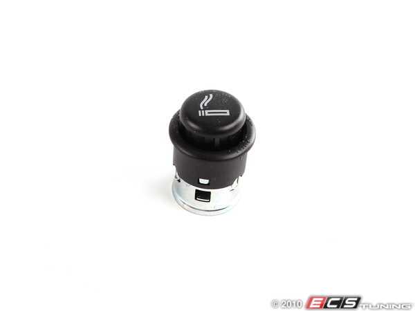 Genuine Volkswagen Audi - 1J09193079B9 - Cigarette Lighter - Satin Black